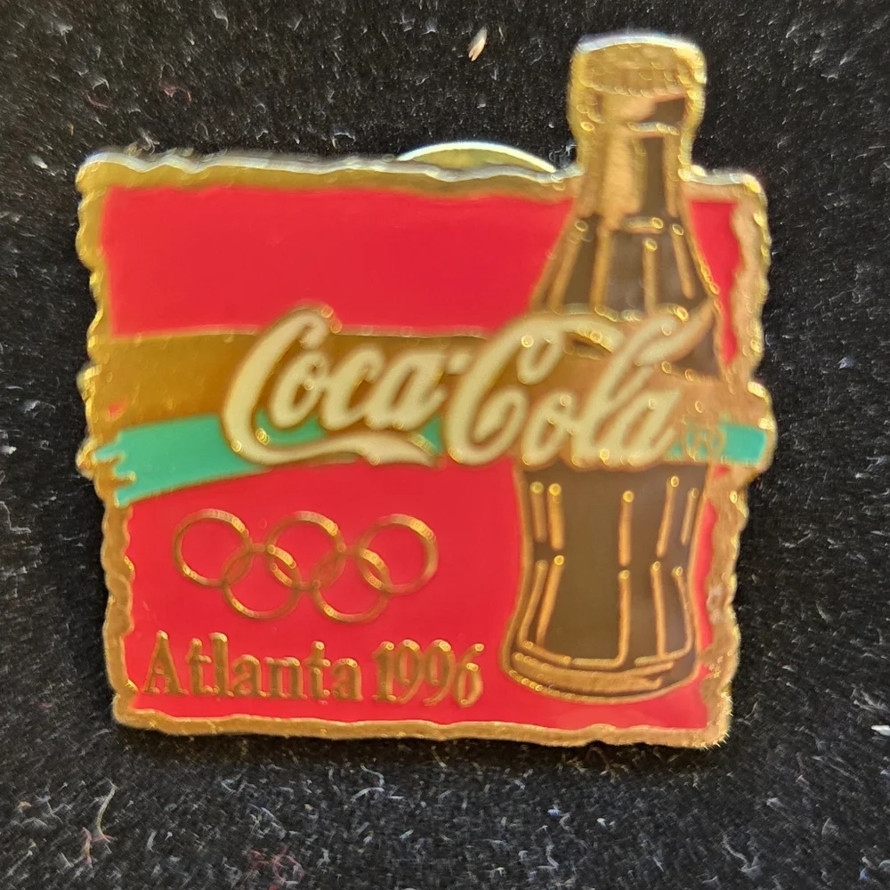 Coca Cola | Jewelry | Cocacola 996 Summer Olympics Atlanta Pin Brooch ...
